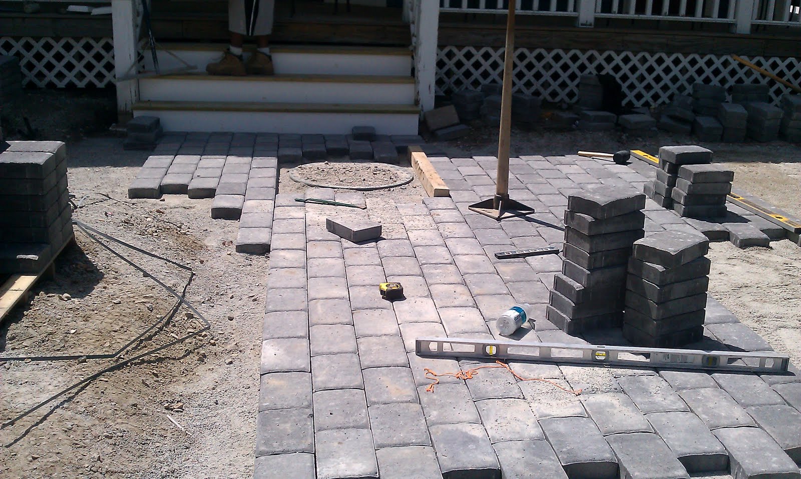 Infiniti Properties Creative Design & Construction: Pizza Post paver ...
