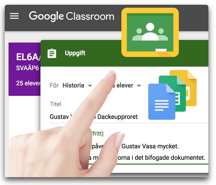 Kom igång med Classroom