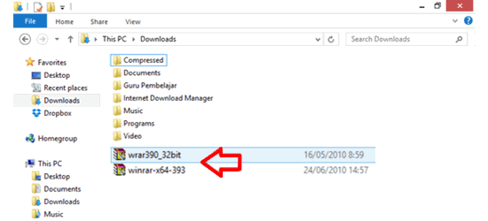 Langkah Langkah Instalasi Winrar | Mikirbae.com
