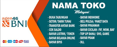 Download Spanduk Agen BNI 46 Format CDR - KARYAKU