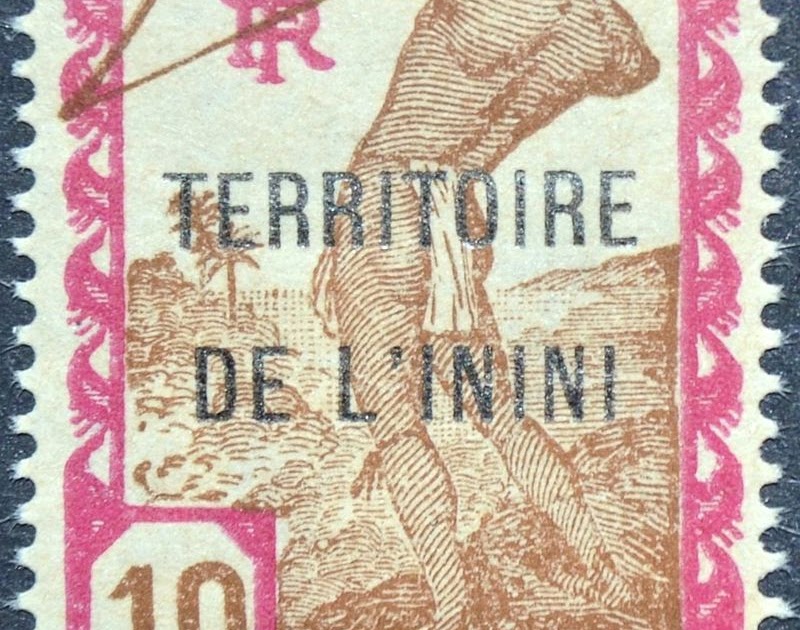 Actualidad Filatélica: TERRITORIOS POSTALES DESAPARECIDOS: ININI