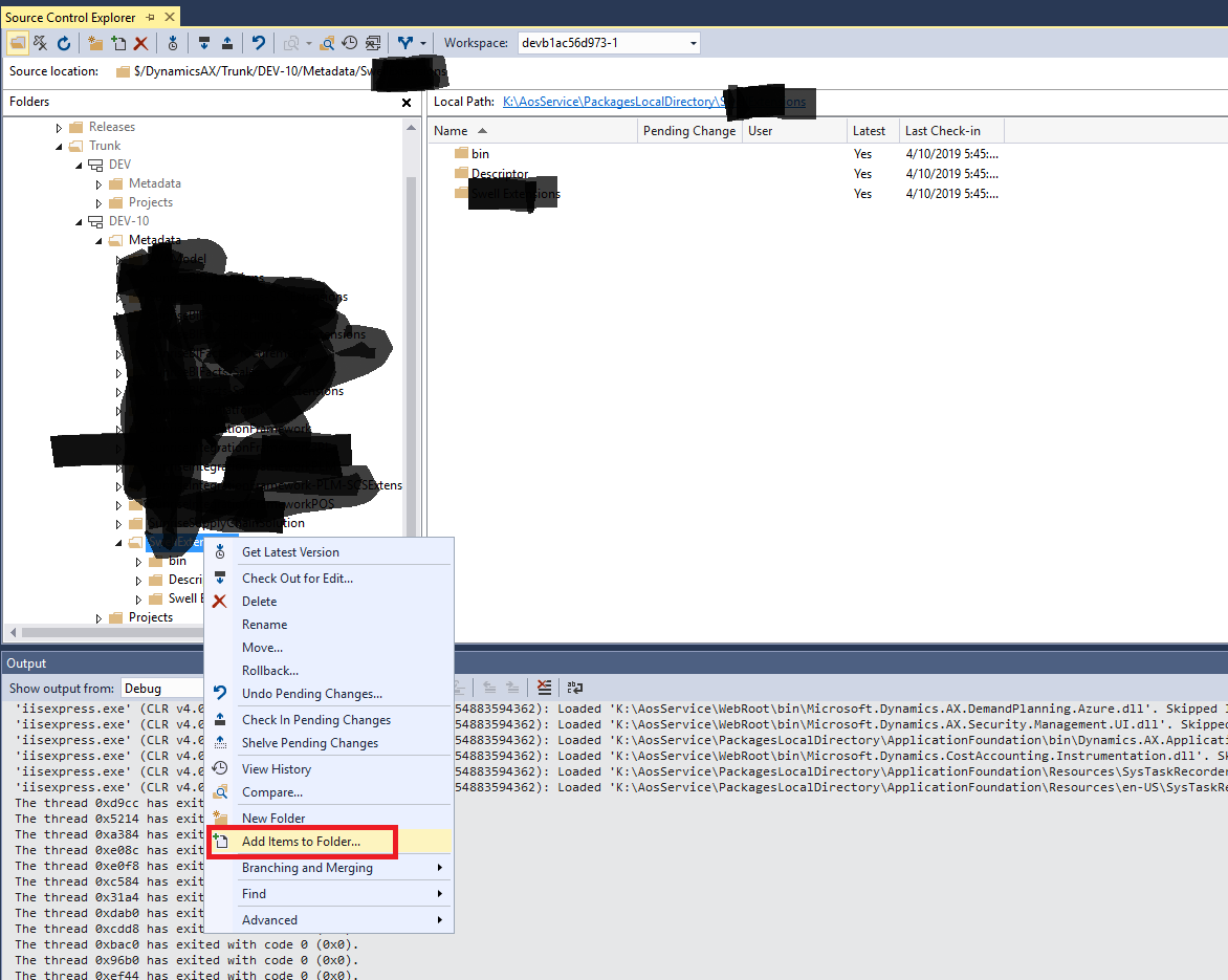 AX/D365 Technical Blog: How to add a DLL to TFS/VSTS in Dynamics 365 ...