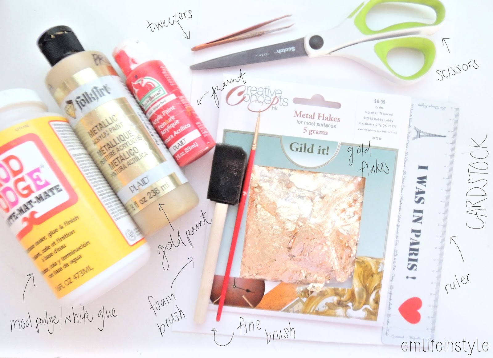 DIY Room Decor: Name Tags - Life in Style