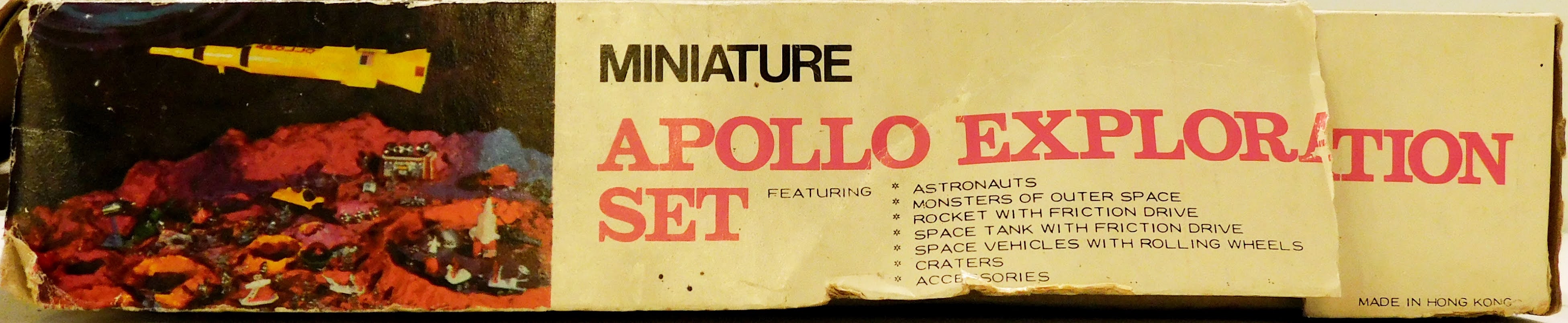 Toys and Stuff: Montgomery Wards Miniature Apollo Exploration set - Pt 1