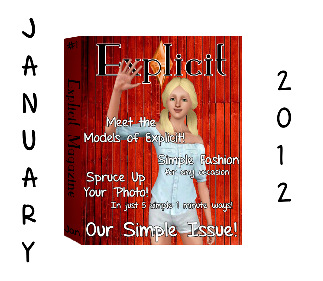 Drew's Dorm: Explicit Magazine Issue 1 Cover!