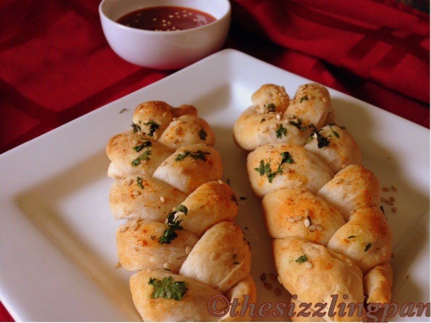 The Sizzling Pan: Masala 'Braids'