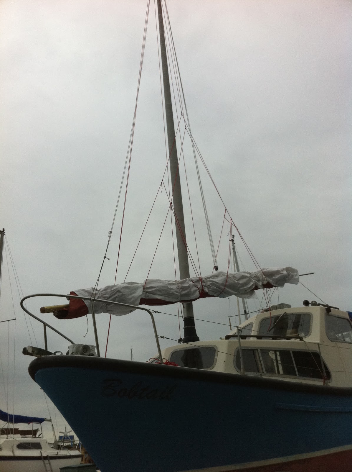 Bobtail's Conversion to Junk Rig