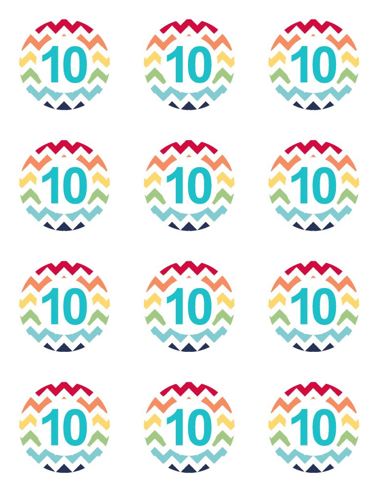 A Big Ten Celebration {with Free Printables} – Less Than Perfect Life ...