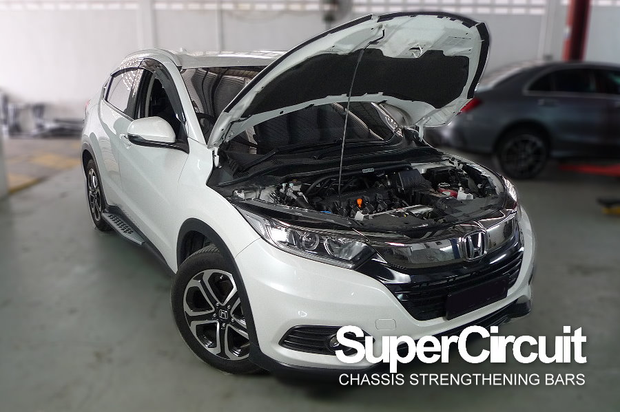 SUPERCIRCUIT CHASSIS STRENGTHENING BARS: Honda HR-V / Vezel Chassis ...