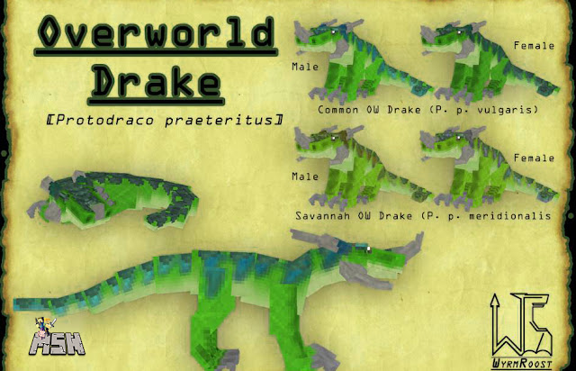 Minecraft: Wyrmroost Mod (Wyrm in Minecraft) Drachen modus