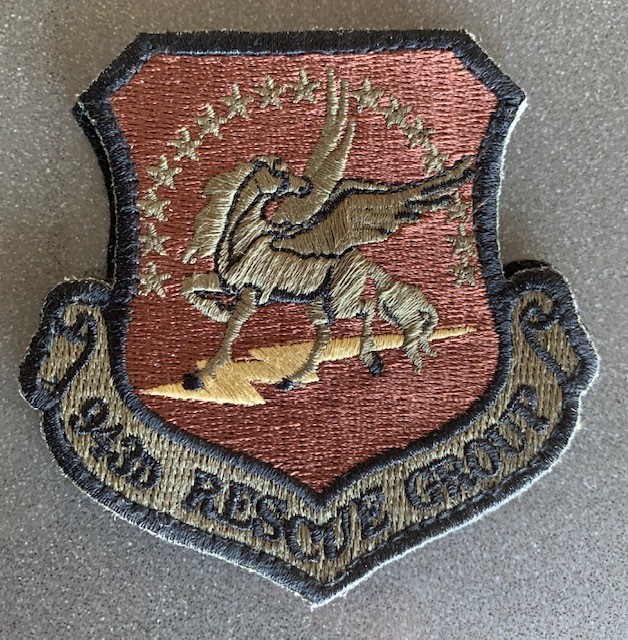 THE USAF RESCUE COLLECTION: USAF 943rd RQG / OCP Patch