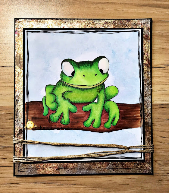 Card for frog lovers