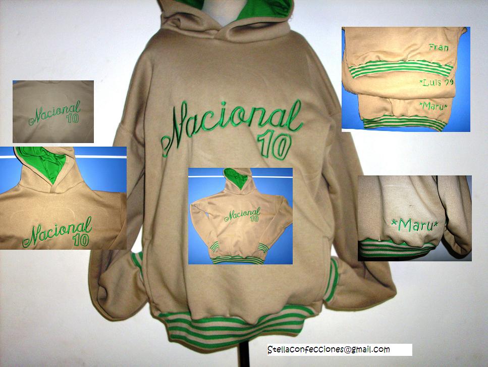 BUZOS DE EGRESADOS: BUZOS DE EGRESADOS ZONA SUR BORDADOS