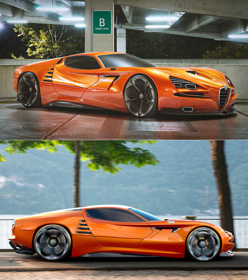 Gloobtop: Alfa Romeo Montreal Vision GT 2030