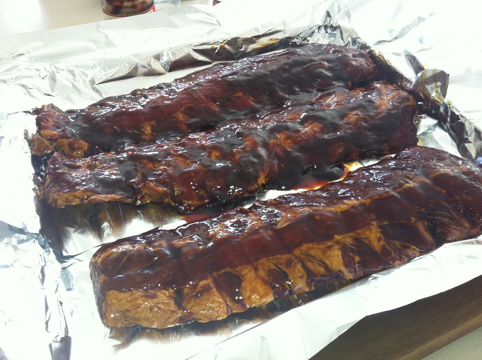 The McGrath's Kitchen: Skinny BBQ RIBS