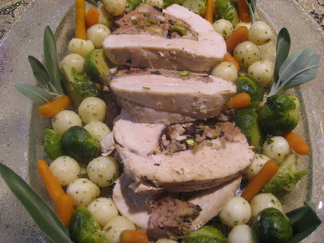 Marie est dans son assiette!: Poitrine de dinde farcie aux champignons ...