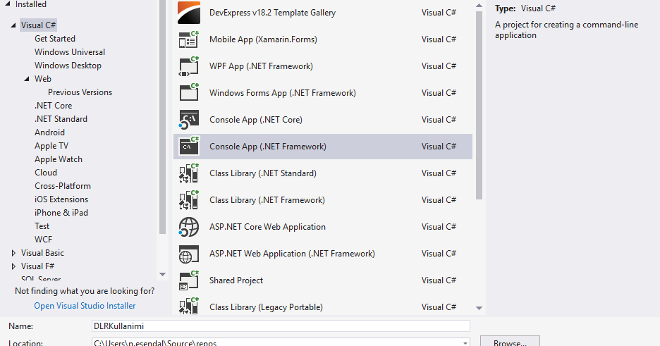Yazılımca: C# DLR (Dynamic Language Runtime) Kullanımı