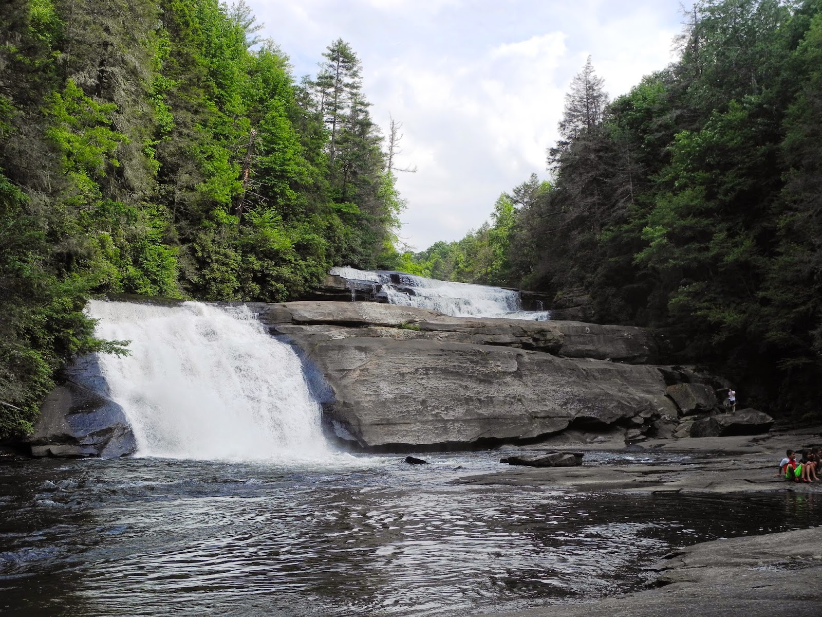 The Ever Encouraging Word: Triple Falls, first set of falls