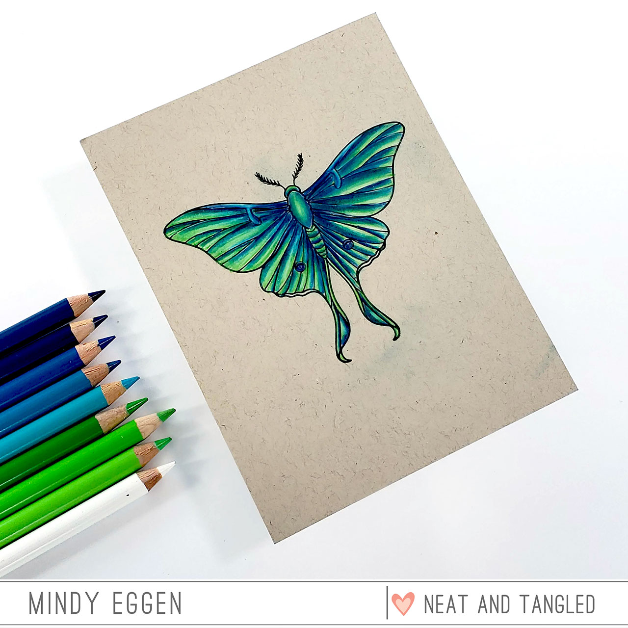 Moon Magic in Pencils with Mindy Eggen - Neat and Tangled