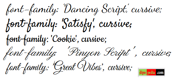 5 Jenis Huruf Tulisan Tangan Terbaik Di Pustaka Google Fonts - Dipopedia