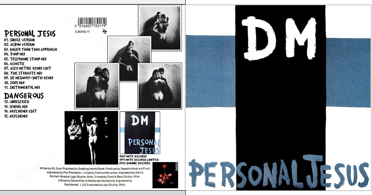 MUSICOLLECTION: DEPECHE MODE - Personal Jesus - CDSINGLE - 1989 - 2016