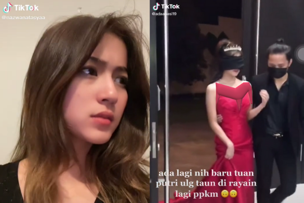 Nazwa Fidhia Nazwaft Viral Lagi, Video Ultah Seleb Tiktok saat PPKM Beredar