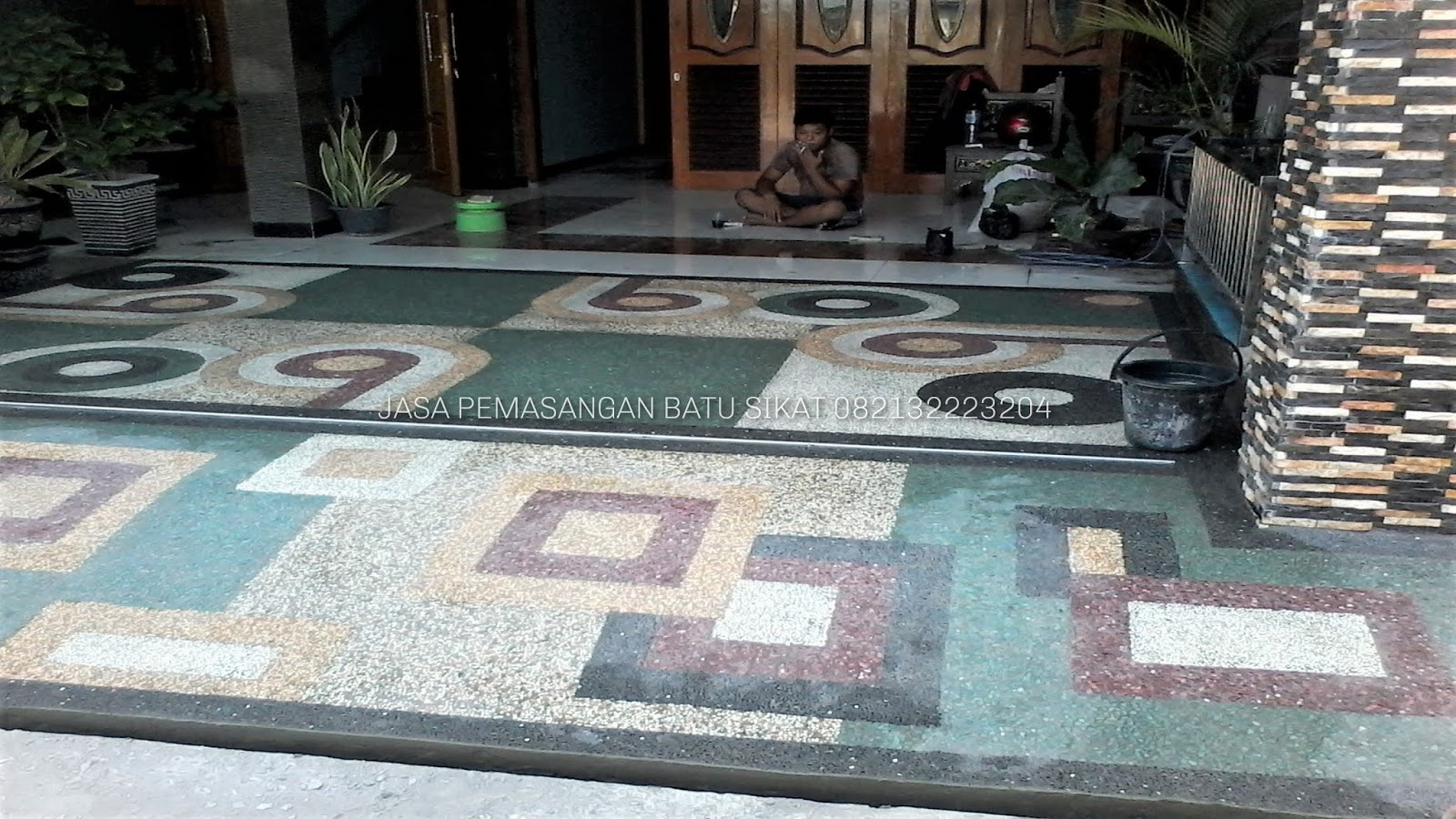 16 KOLEKSI BATU KERIKIL UNTUK FLOORING | JASA PEMASANGAN BATU SIKAT™