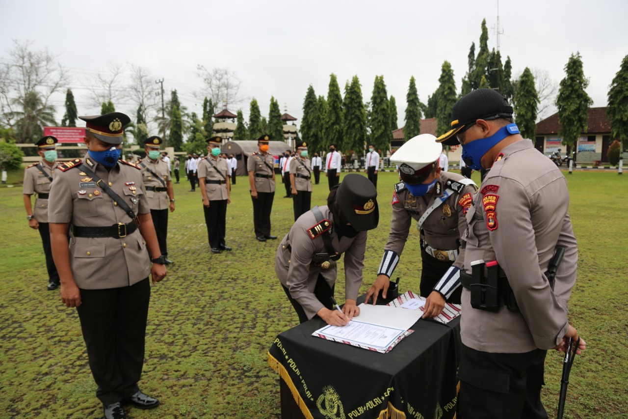 Polres Lampung Utara Lakukan Serah Terima Jabatan Jajarannya Polres Lampung Utara Lakukan Serah Terima Jabatan Jajarannya