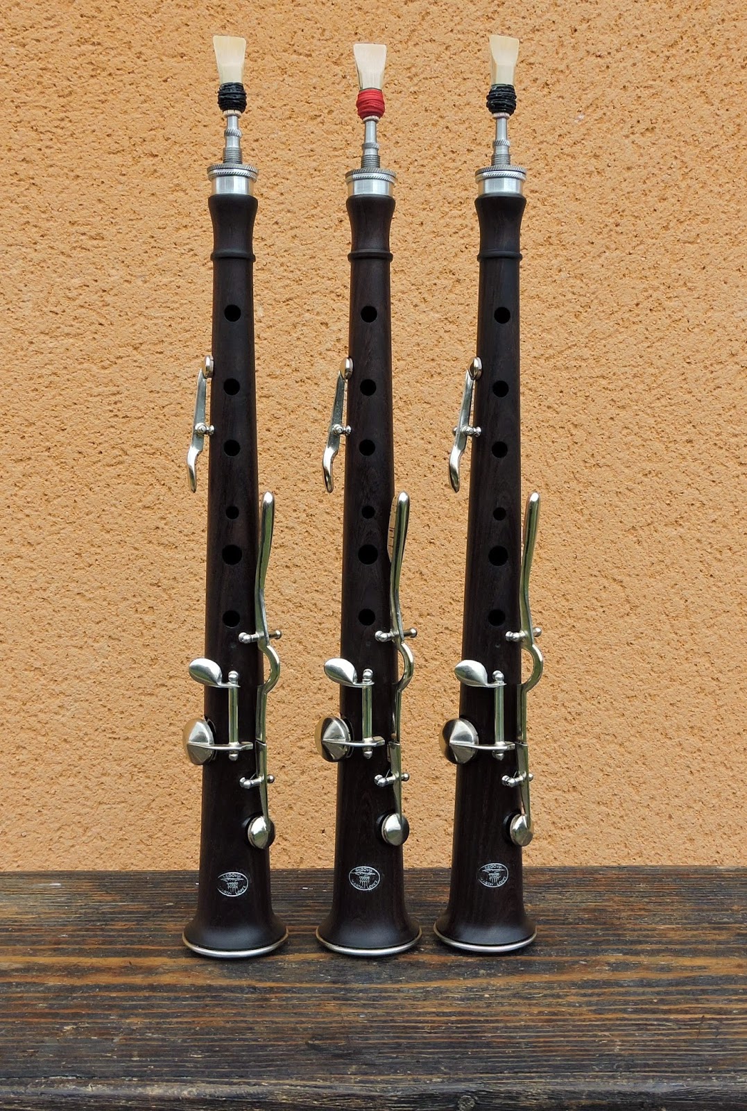 Dulzainas Martín,Cañas y restauraciones.: DULZAINAS CROMATICAS