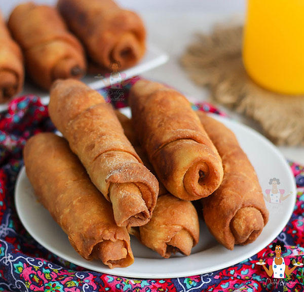 Fish Roll Recipe – Nigerian deep fried fish snack | Dobby's Signature