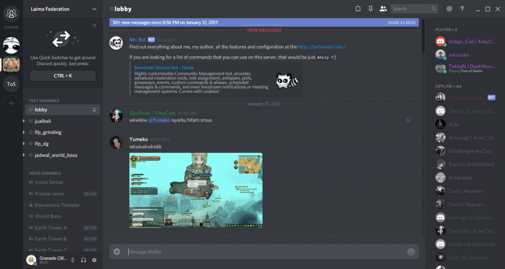 Aplikasi Chatting gamers, Discord Mempunyai Fitur Video Call, Voice ...