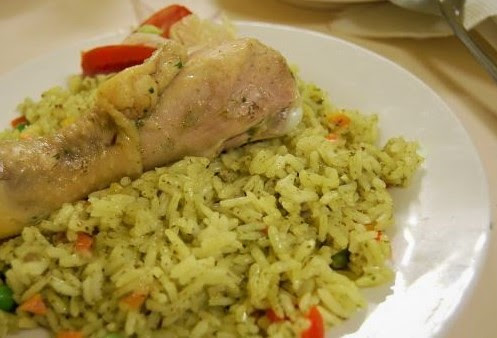 Peruvian rice with chicken recipe