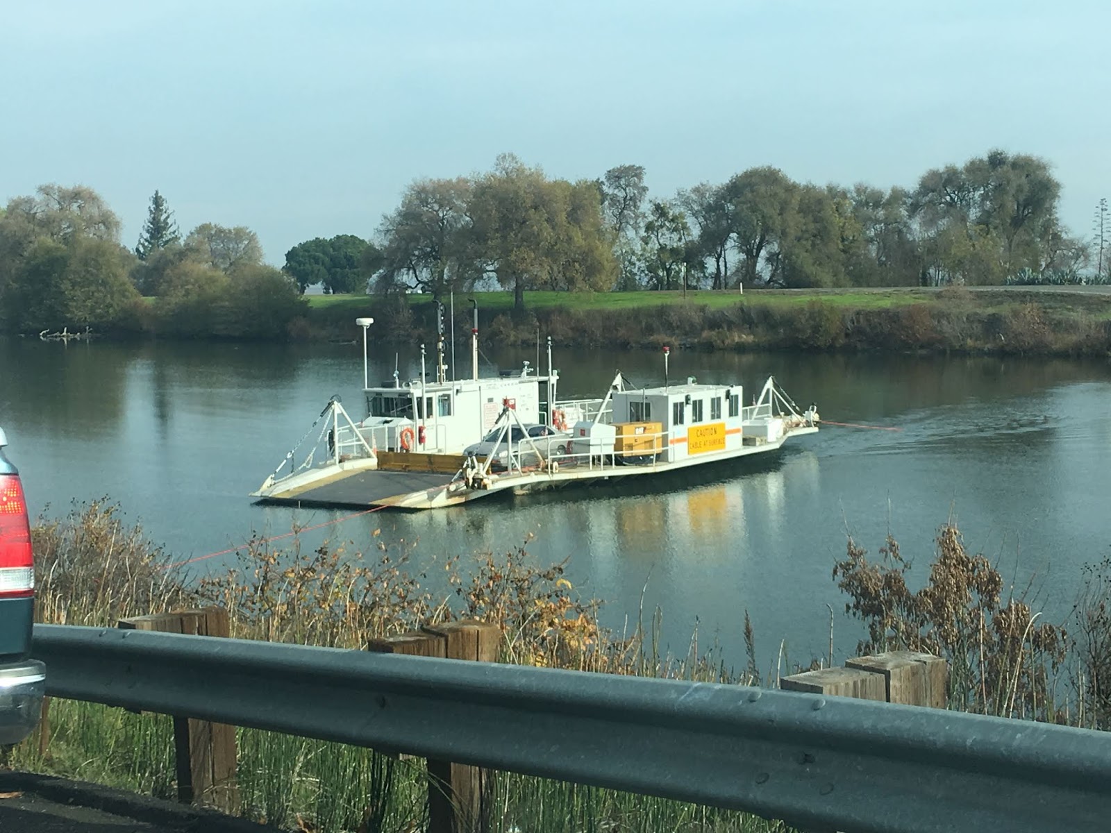 California Ferry Routes; CA 84 over the Real McCoy II Ferry and CA 220 ...