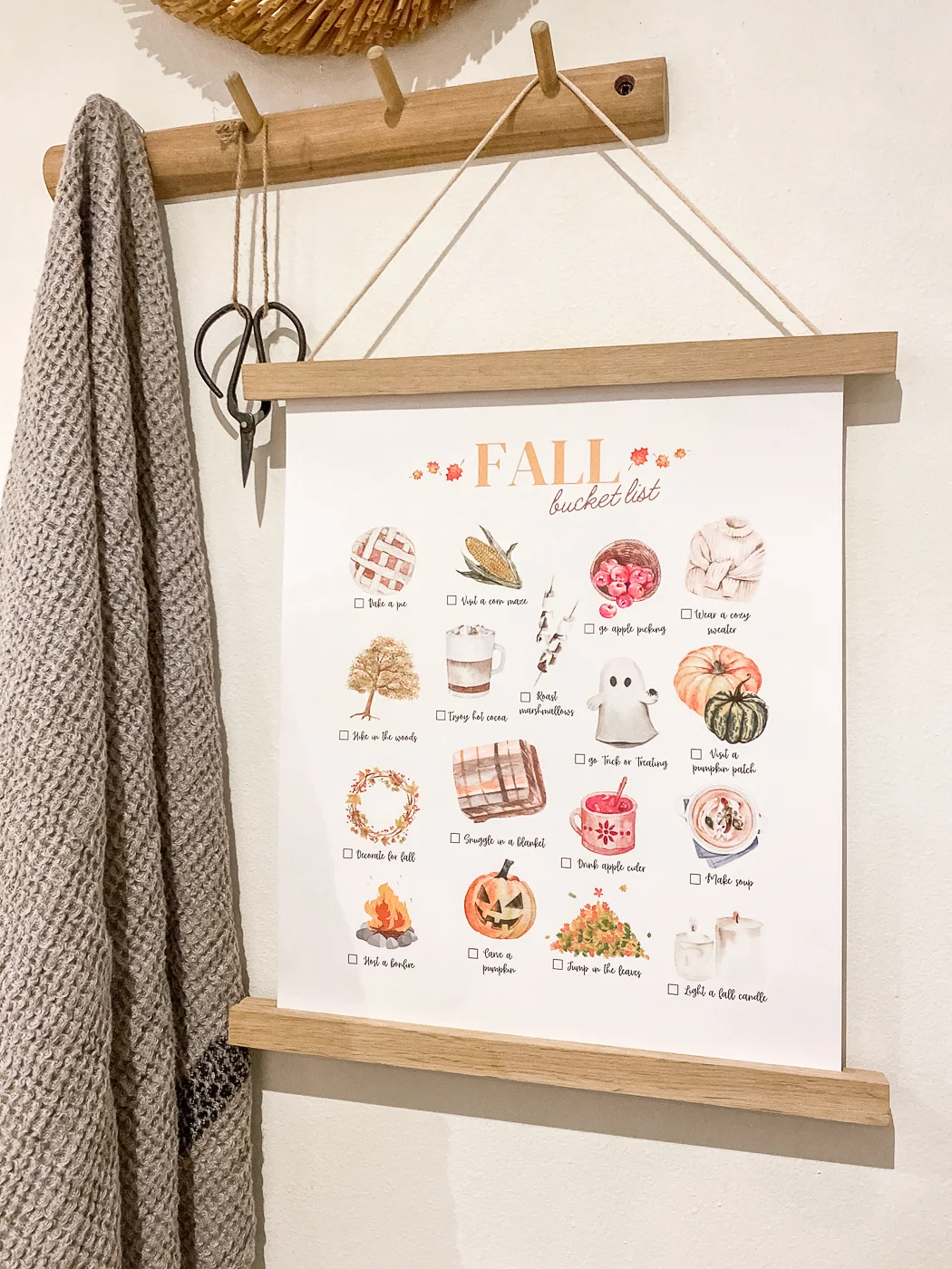 Free Fall Printable Wall Art - Rambling Renovators