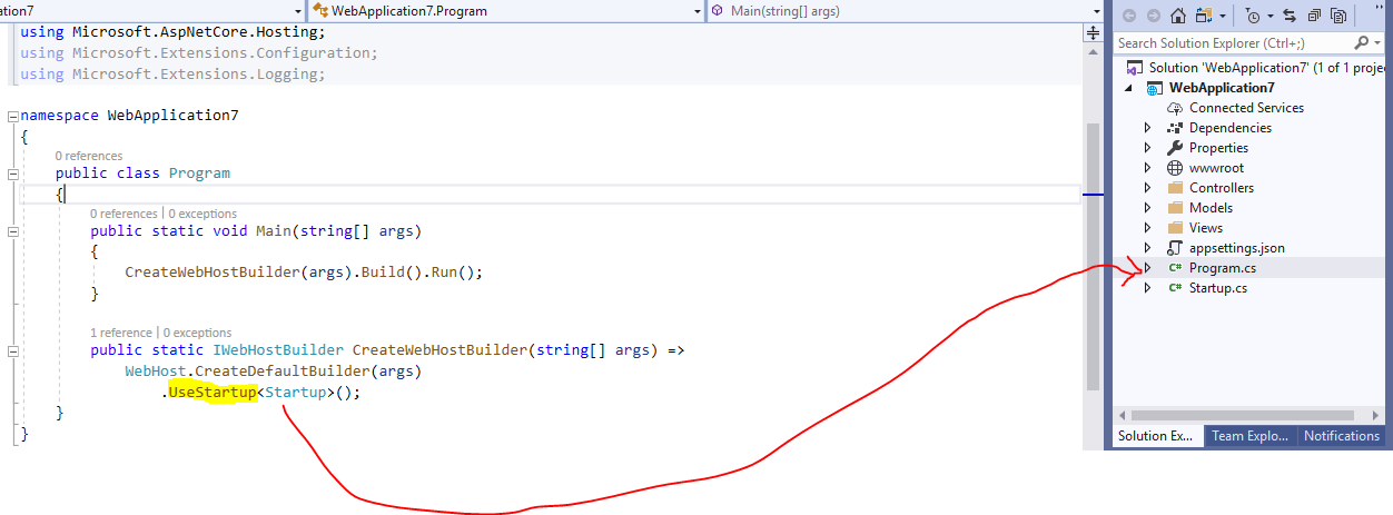 Microsoft .net Technologies : How Asp.net Core Application Starts as a ...