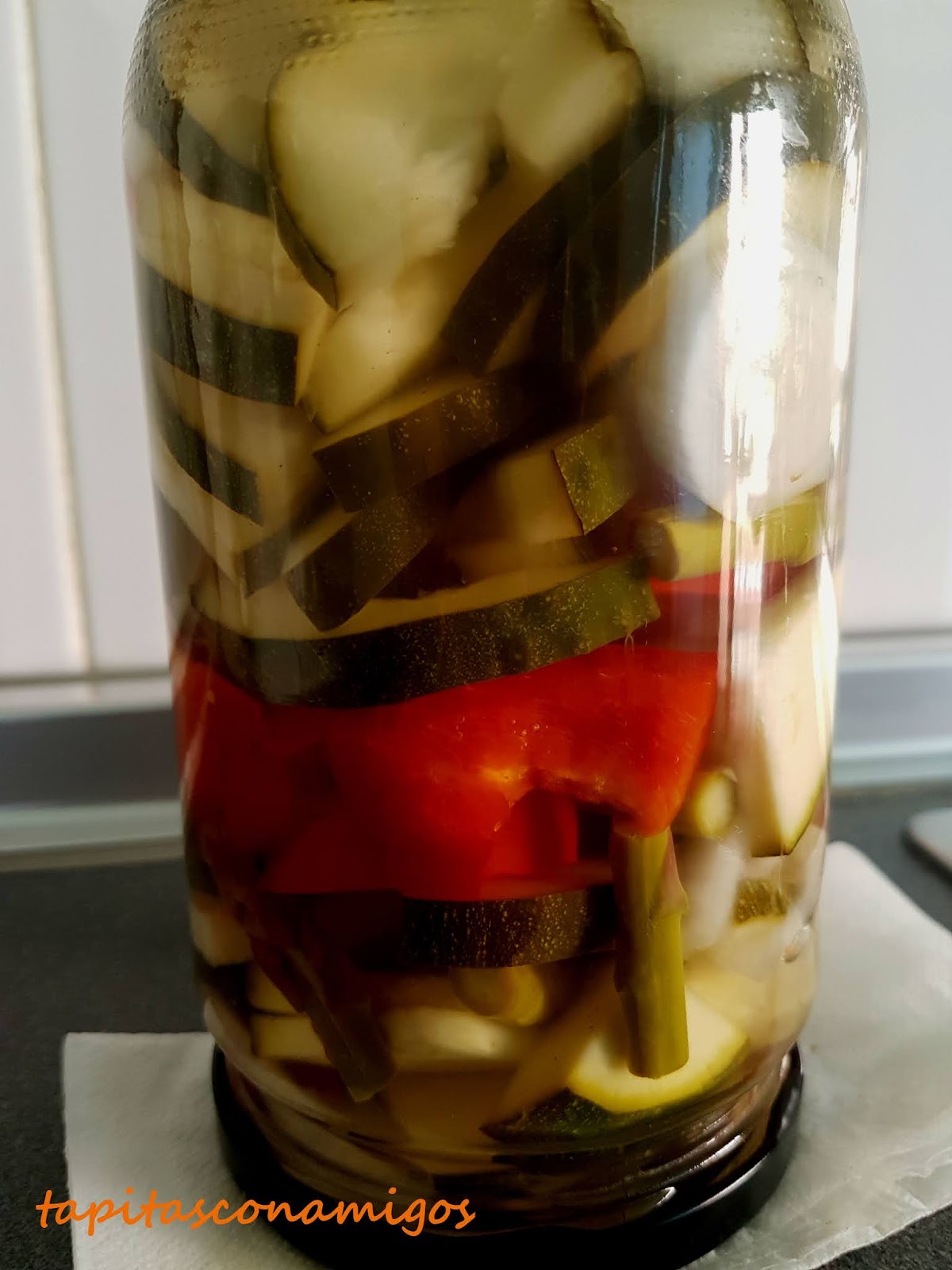 Encurtidos. Receta fácil