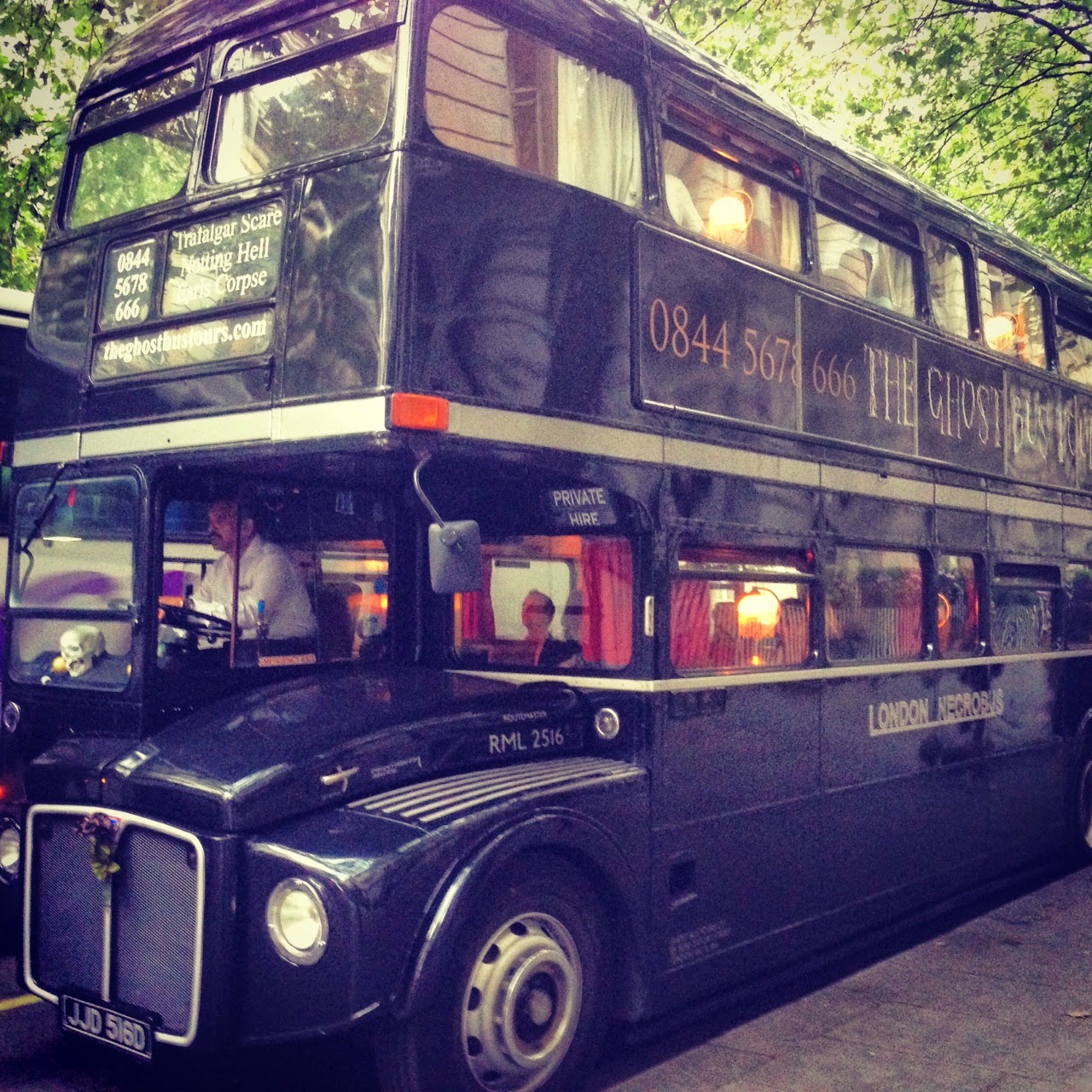 Date Night @ London Ghost Bus Tours | angloyankophile