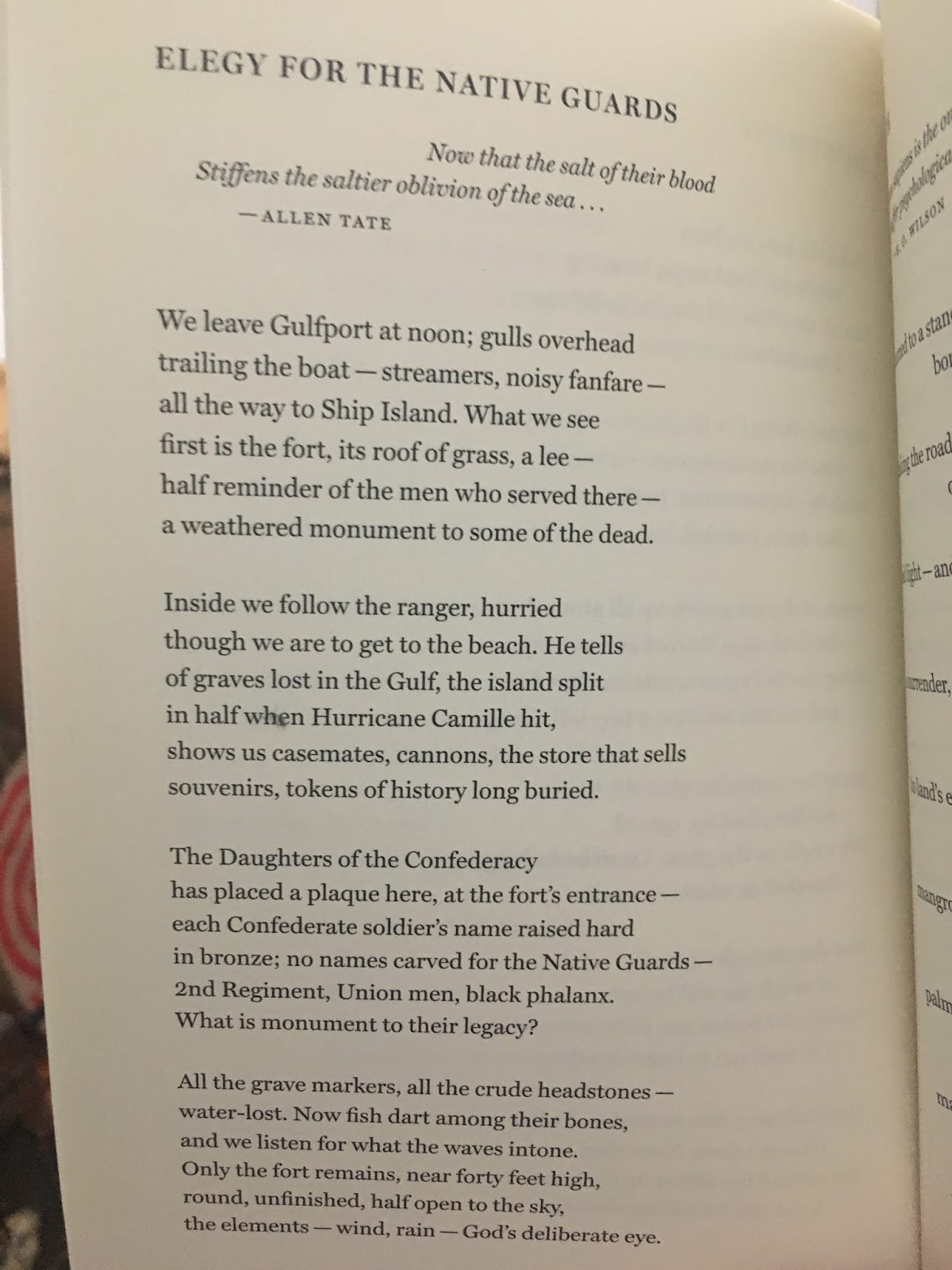 Documentary Poetics at UMass Boston: Native Guard by Natasha Trethewey