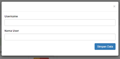 Membuat Form Modal Dinamis Dengan jQuery dan Bootstrap