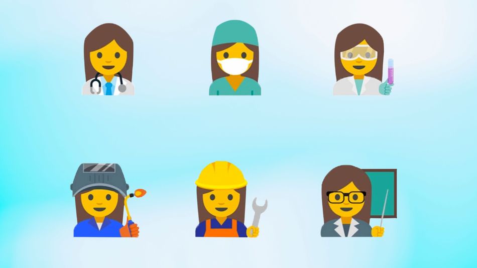 The Hour Gang™: Google creates 13 new emoji to represent working women