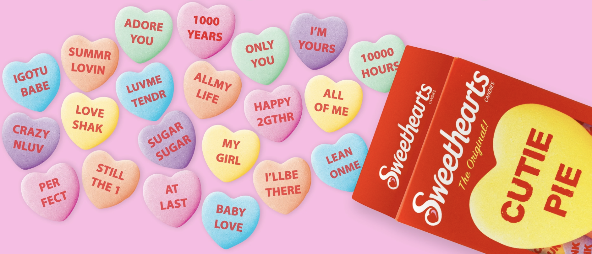 Heroes, Heroines, and History: Sweethearts' Candy Conversation Hearts