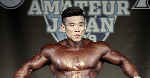 world bodybuilders pictures: Korea youngster bodybuilder Jin Min Ho