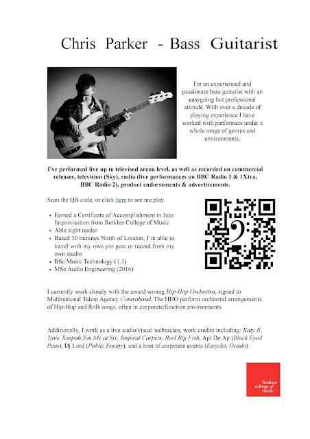 From Dad's Record Collection: Designing an Effective Musician Portfolio