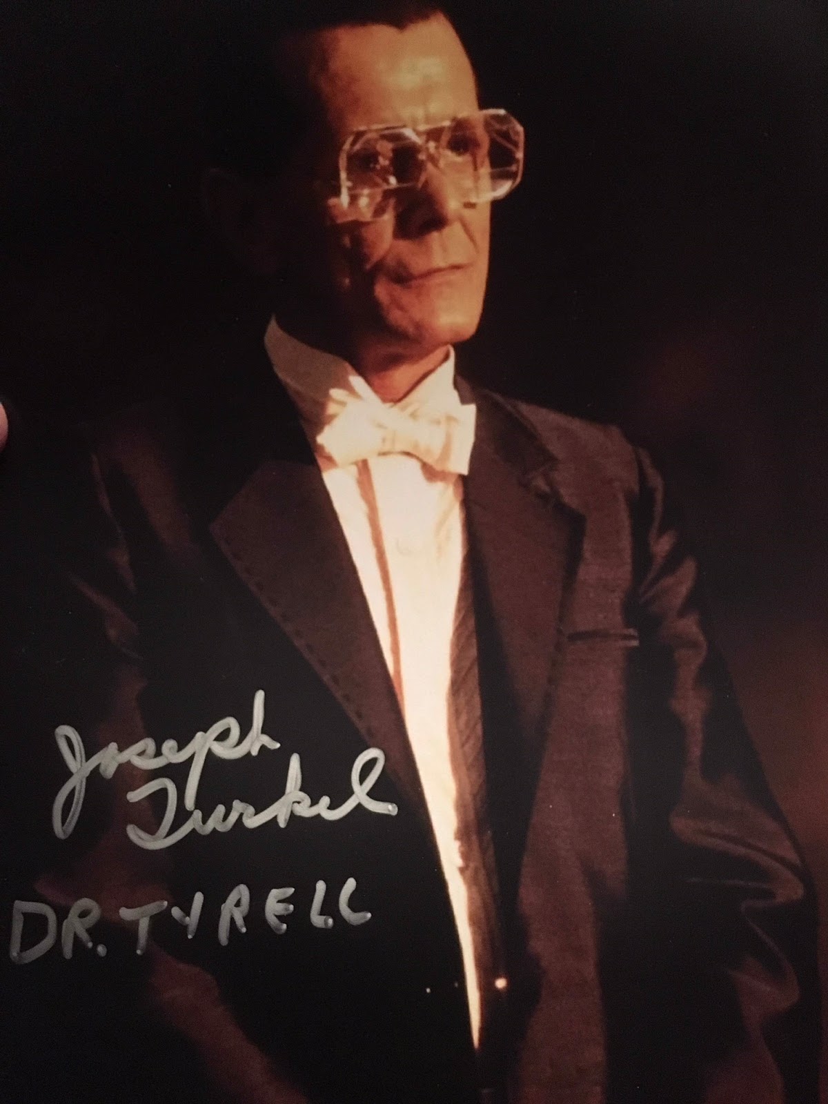 InItForTheMoney's Blade Runner Autographs: Joseph Turkel as Dr Eldon Tyrell