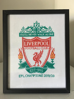 EASY PATTERNS: Liverpool FC cross-stitch pattern