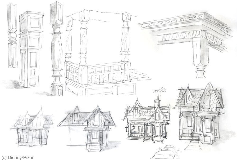 Living Lines Library: Up (2009) - Prop Design