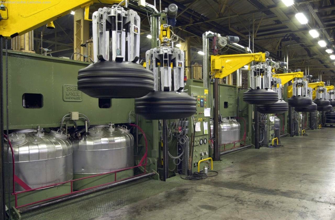 Revista Coche: Así es como se fabrica un neumático