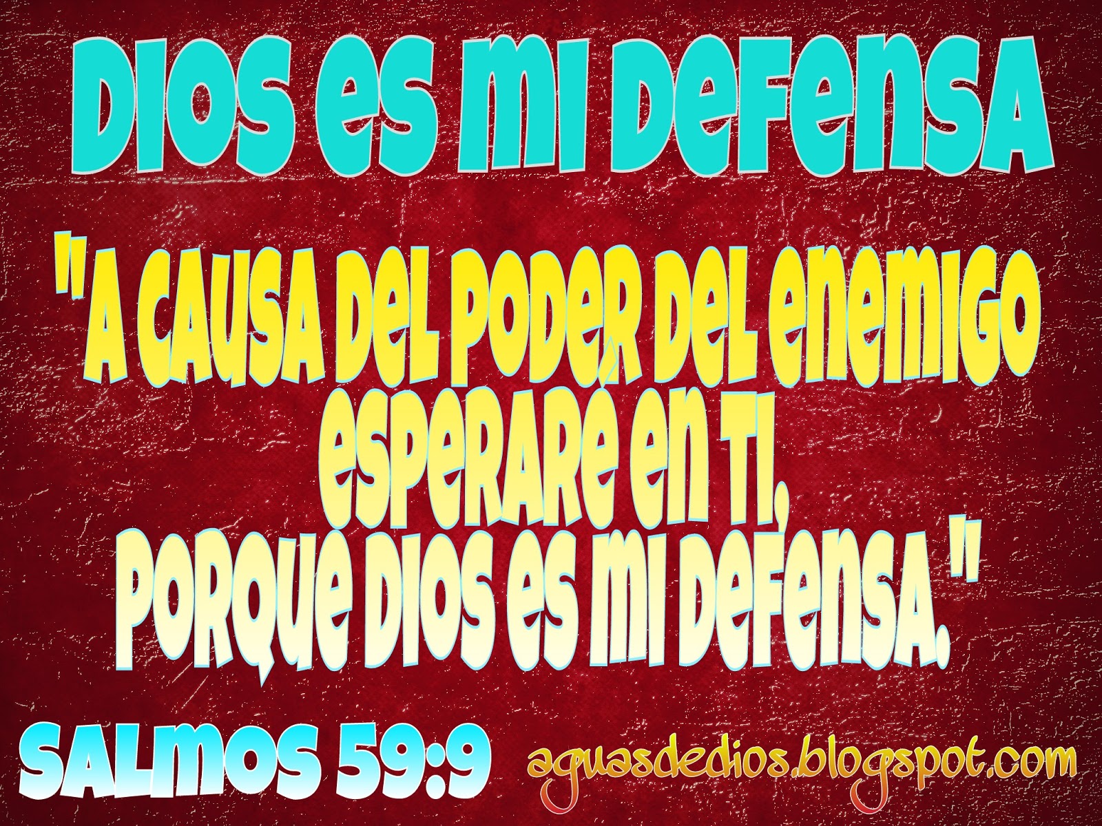 Compartamos la Palabra de Elohim: A causa del poder del enemigo ...