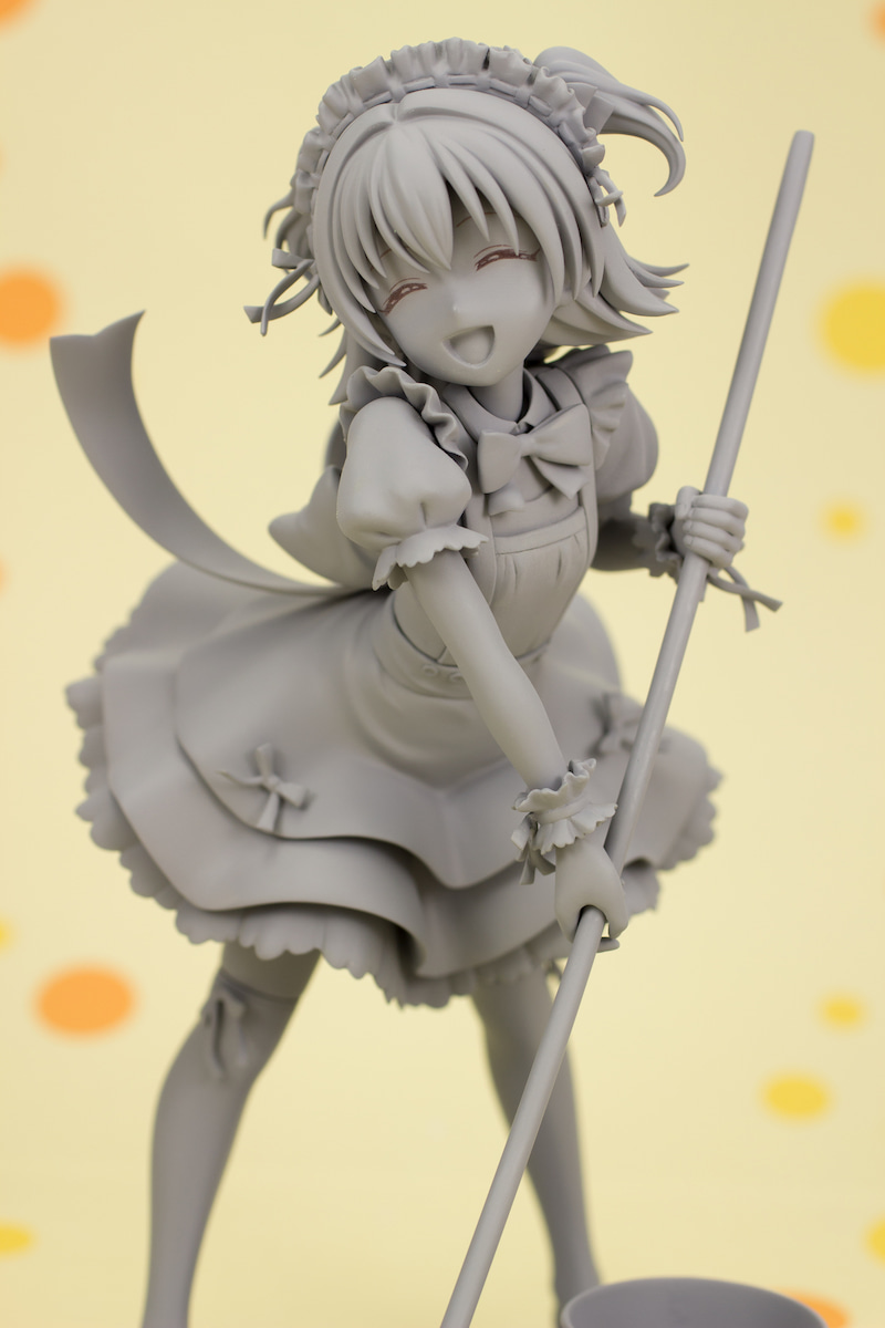 Prototipo sin pintar de la figura a escala 1/7 de Miria Akagi [Orikou ...